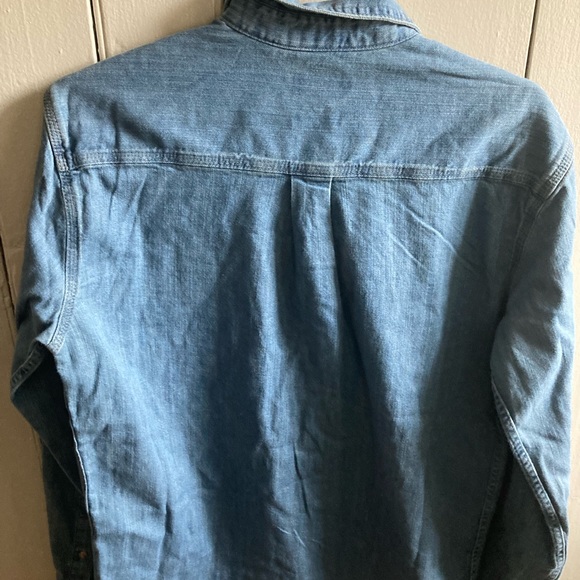 Chaps | Shirts | Mens Chaps Denim Long Sleeve Button Front Shirt ...